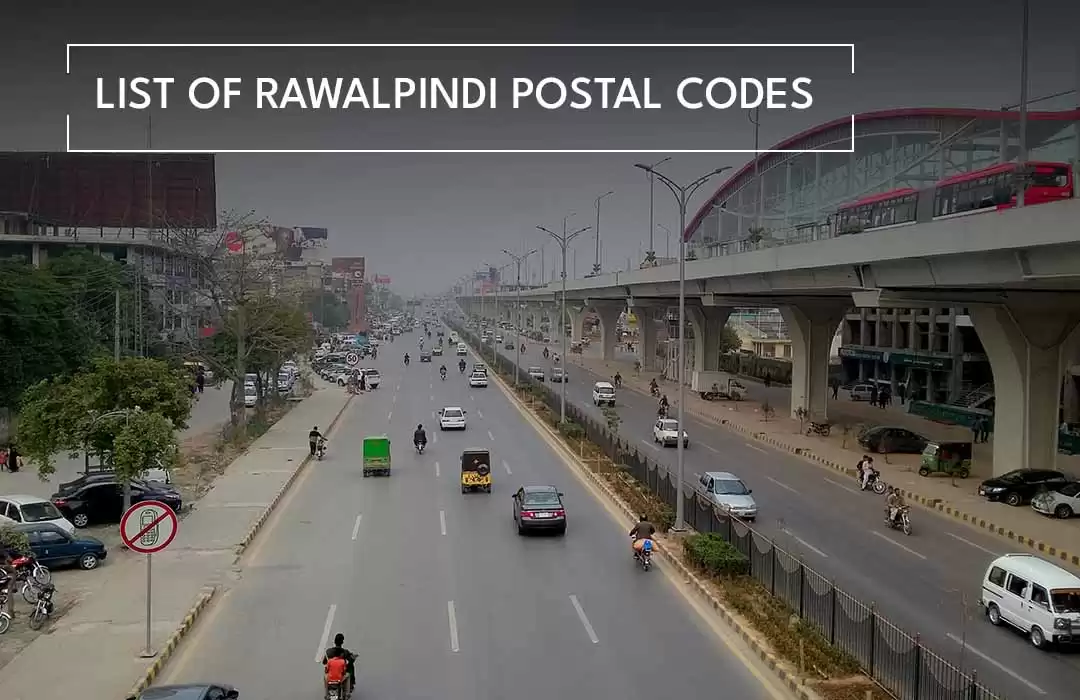 Complete List of Rawalpindi Postal Codes with Area Names | Rehbar